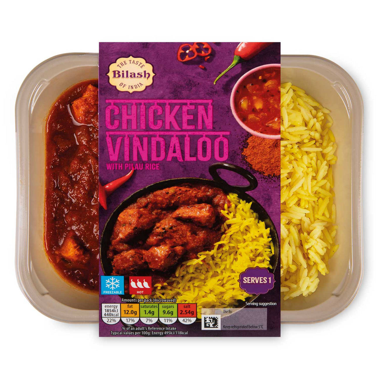 Chicken Vindaloo With Pilau Rice | ALDI UK